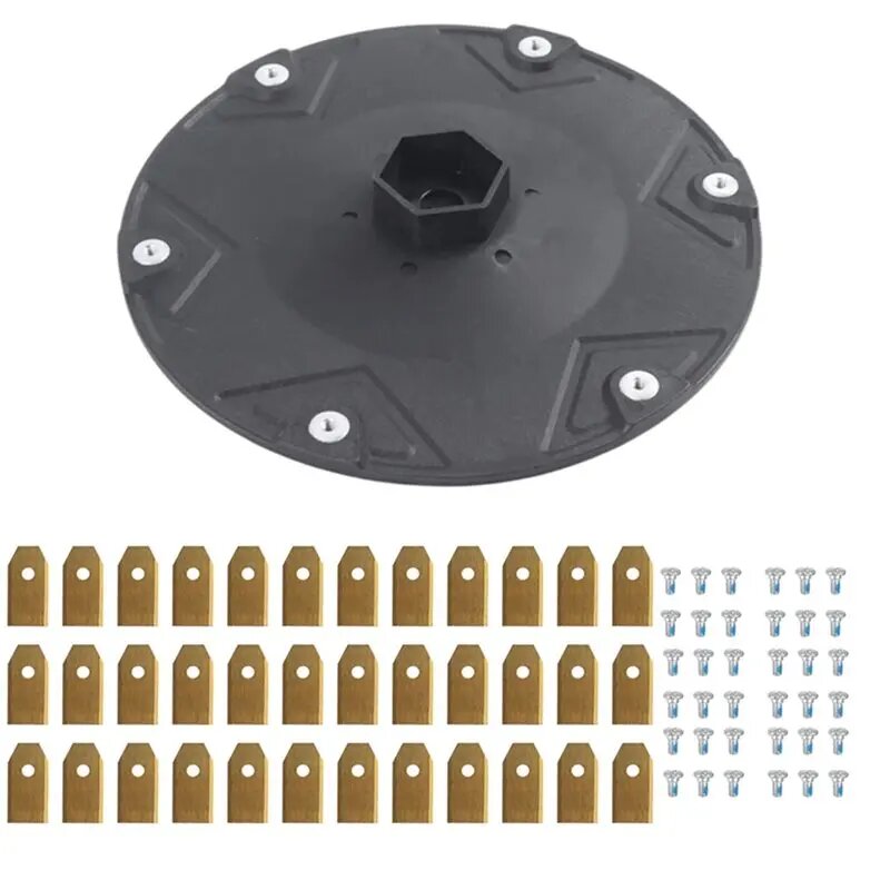 Комплект запасных частей для газонокосилок ABSJ-For Dream A1, A1 Pro, A2, Mova 600, 600 KIT, 1000: 6-лезвийный дисковый комплект