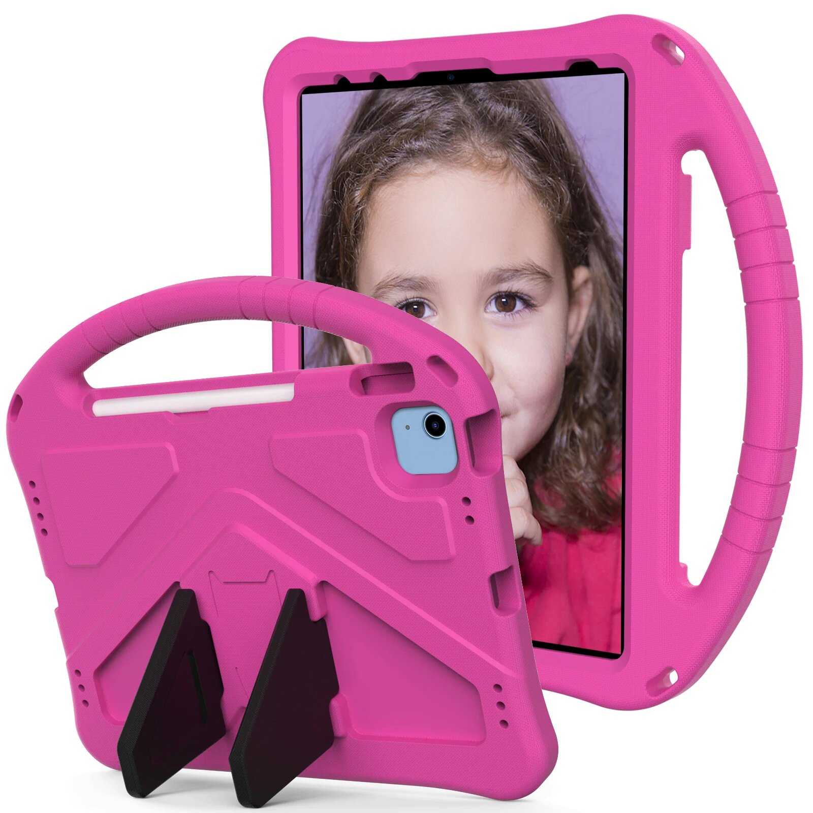 Розовый чехол для iPad 11 (A16 2025) из ЭВА