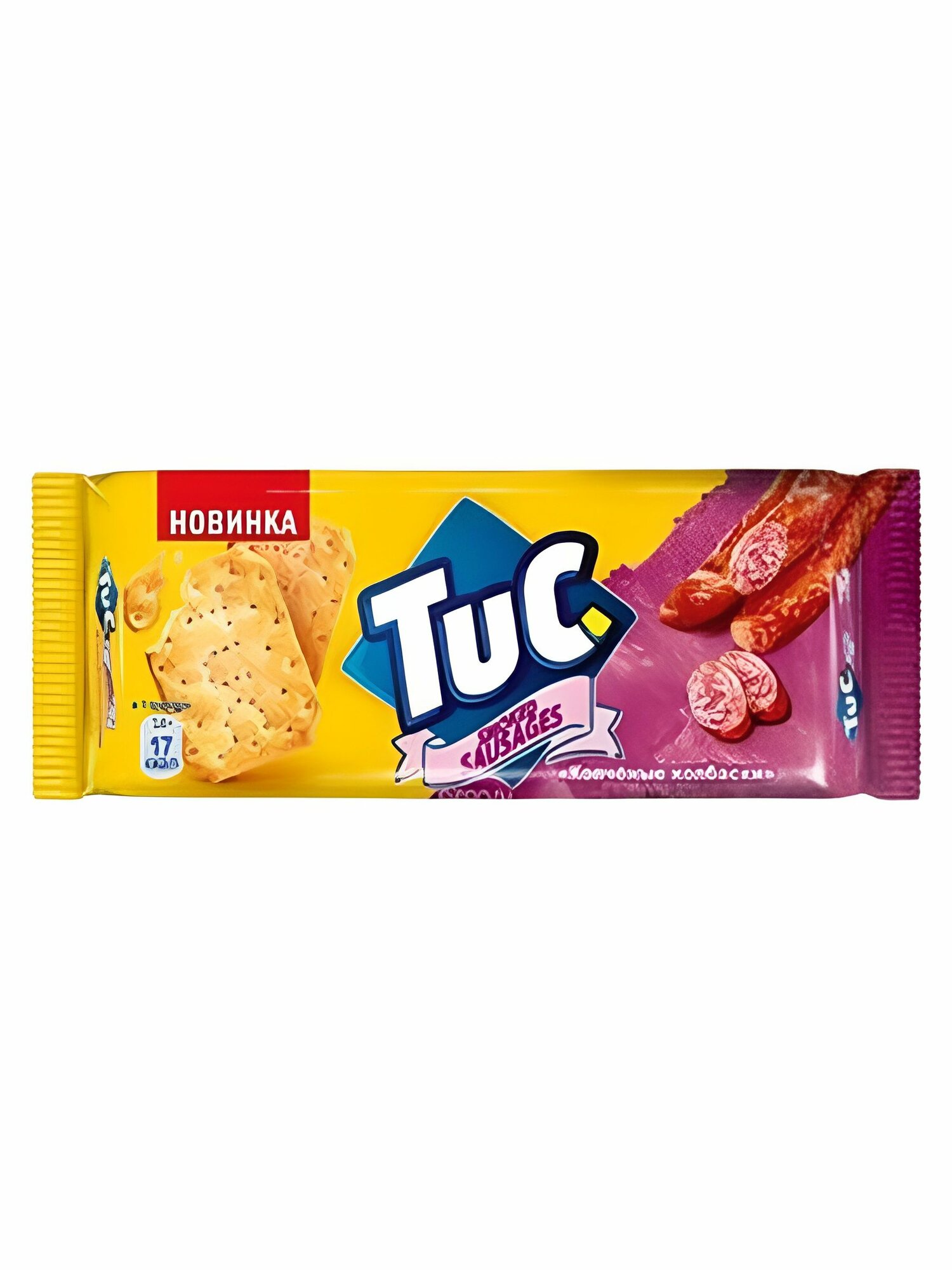 Крекер Tuc Копченые колбаски 100 г