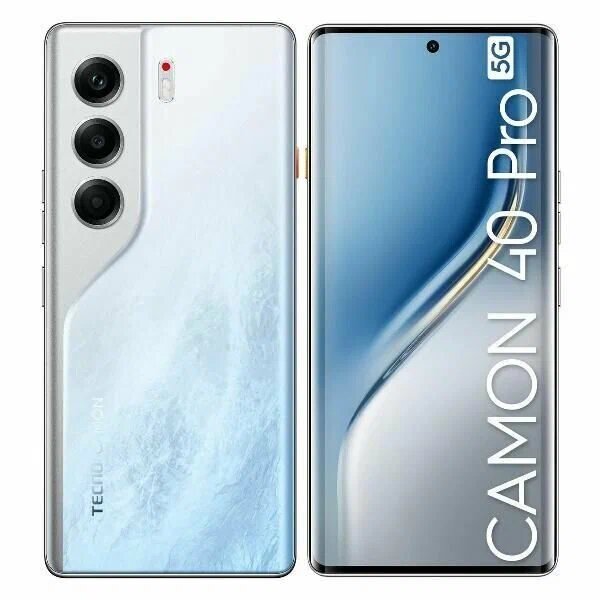 Смартфон TECNO CAMON 40 8GB/128GB (WHITE / Белый) 120Гц 32Мп — фото 1