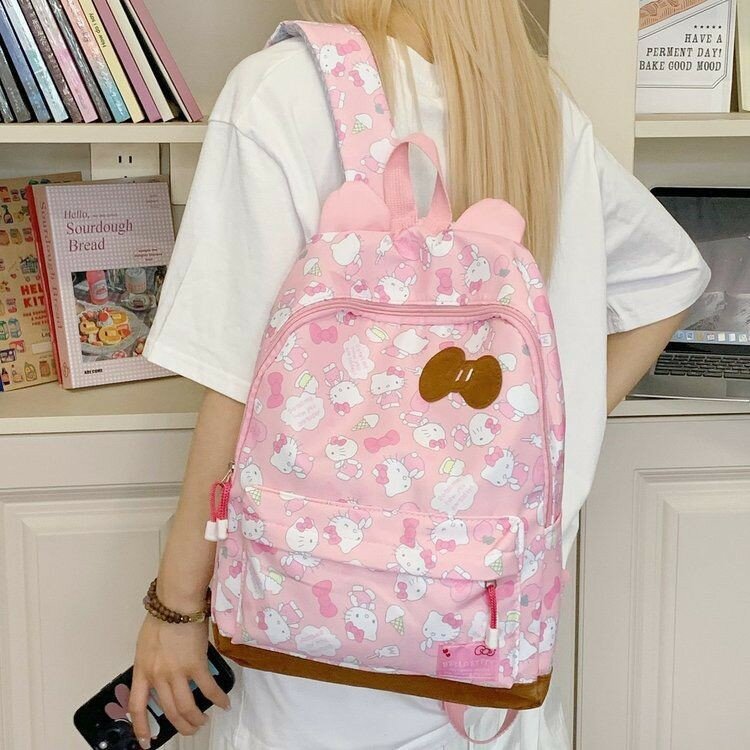 Keeppley Kawaii Hello Kitty рюкзак