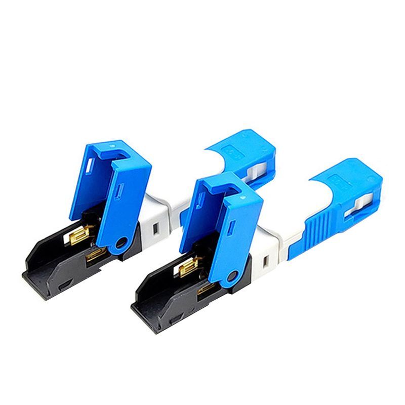 100 шт./лот FTTH ESC250D SC/UPC Одномодовый волоконно-оптический быстрый разъем