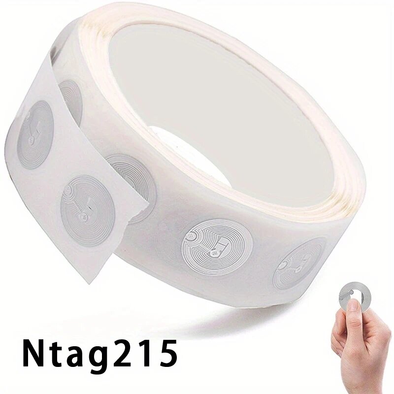 Прозрачные NFC-метки NTAG215 30pcs