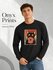 Лонгслив ONYX PRINTS, размер M, , черный