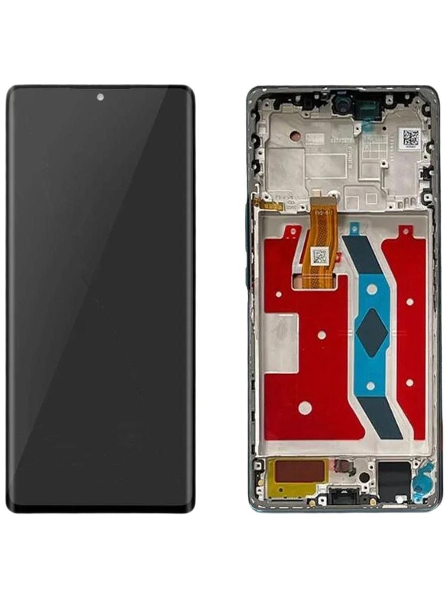 Дисплей для Huawei Honor X9a 5G/X40/Magic 5 Lite (RMO-NX1) модуль с рамкой Черный - OR