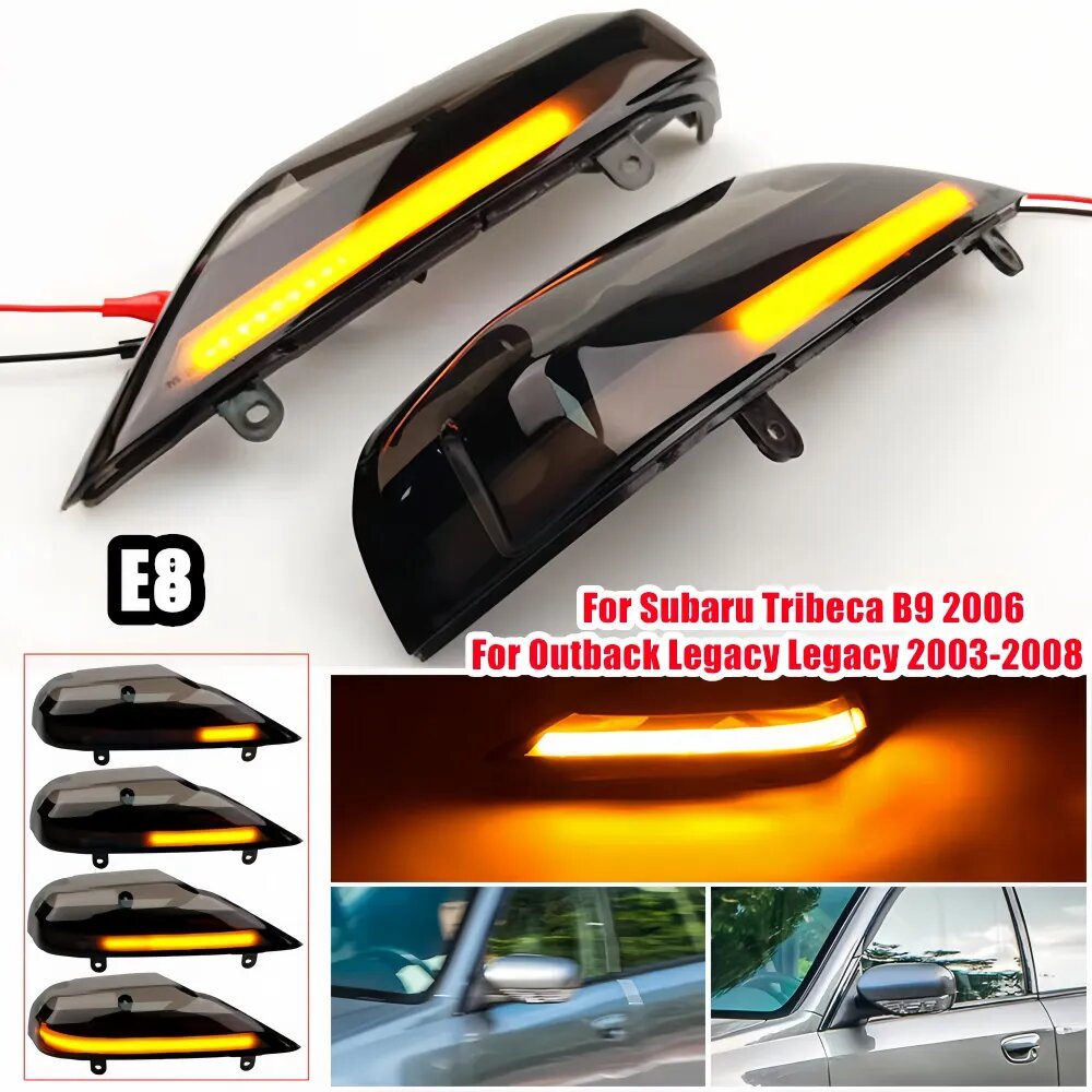 Лампа автомобильная 2 шт. арт. Subaru Forester 2003-2008 Для Subaru Legacy 2003-2008 Для Subaru Outback 2003-2008 Для Subaru Tribeca B9 2006