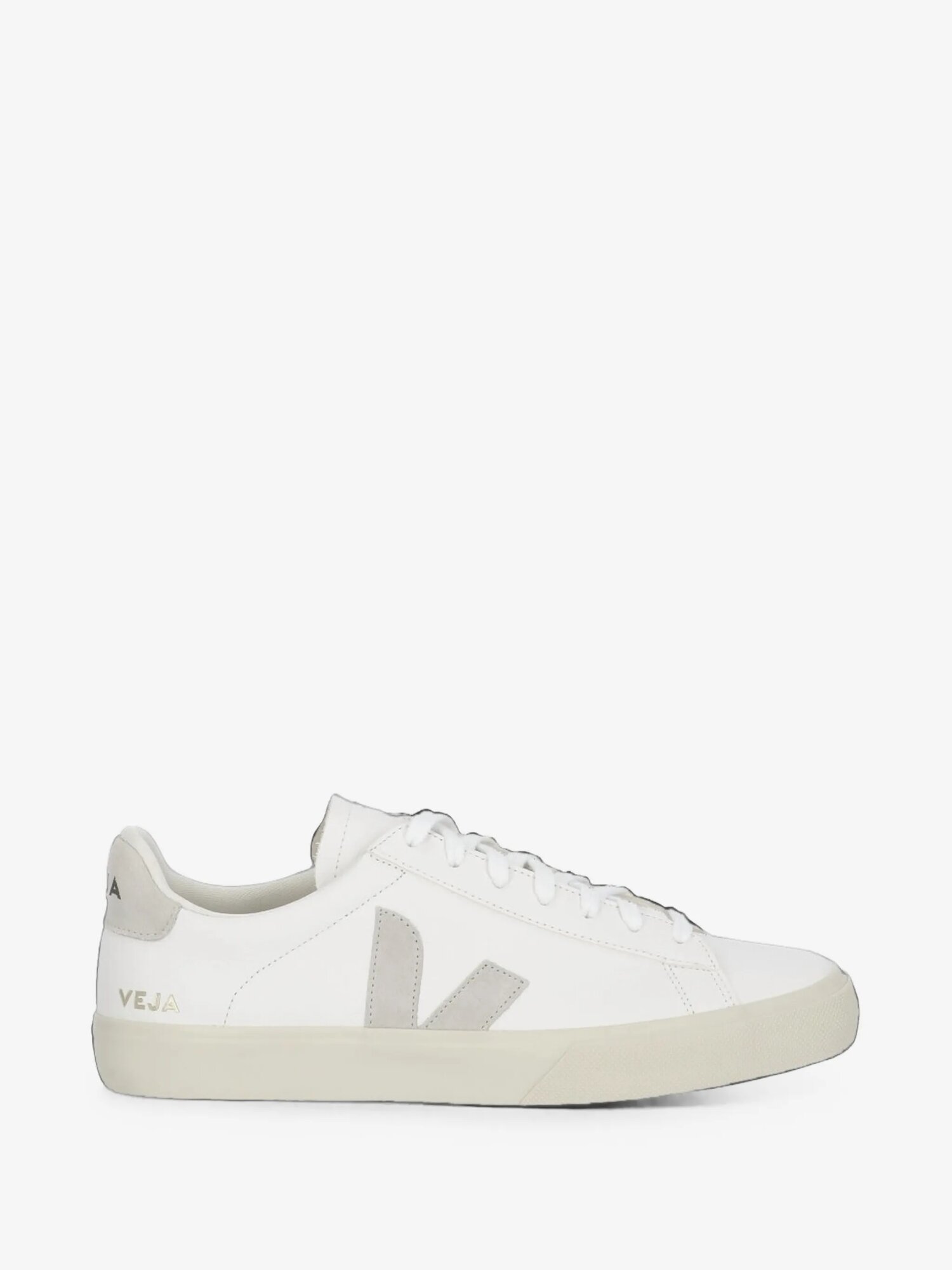 Кроссовки Campo leather white natural sneakers
