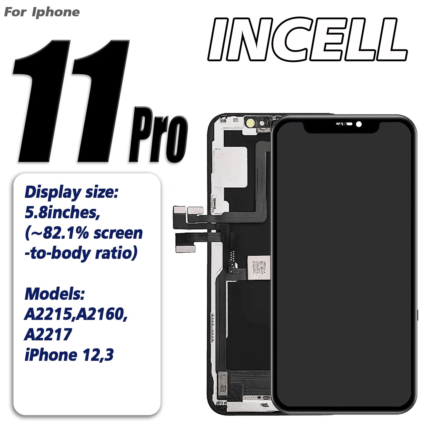 Экран iPhone 11 Pro Incell, 5.8"