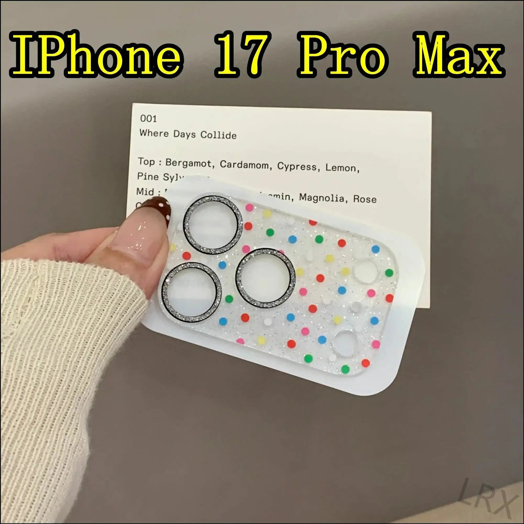 Защитная пленка для объектива Iphone 17 Pro Max Flash Diamond/Закаленная защитная пленка для объектива Iphone 17 Pro Max