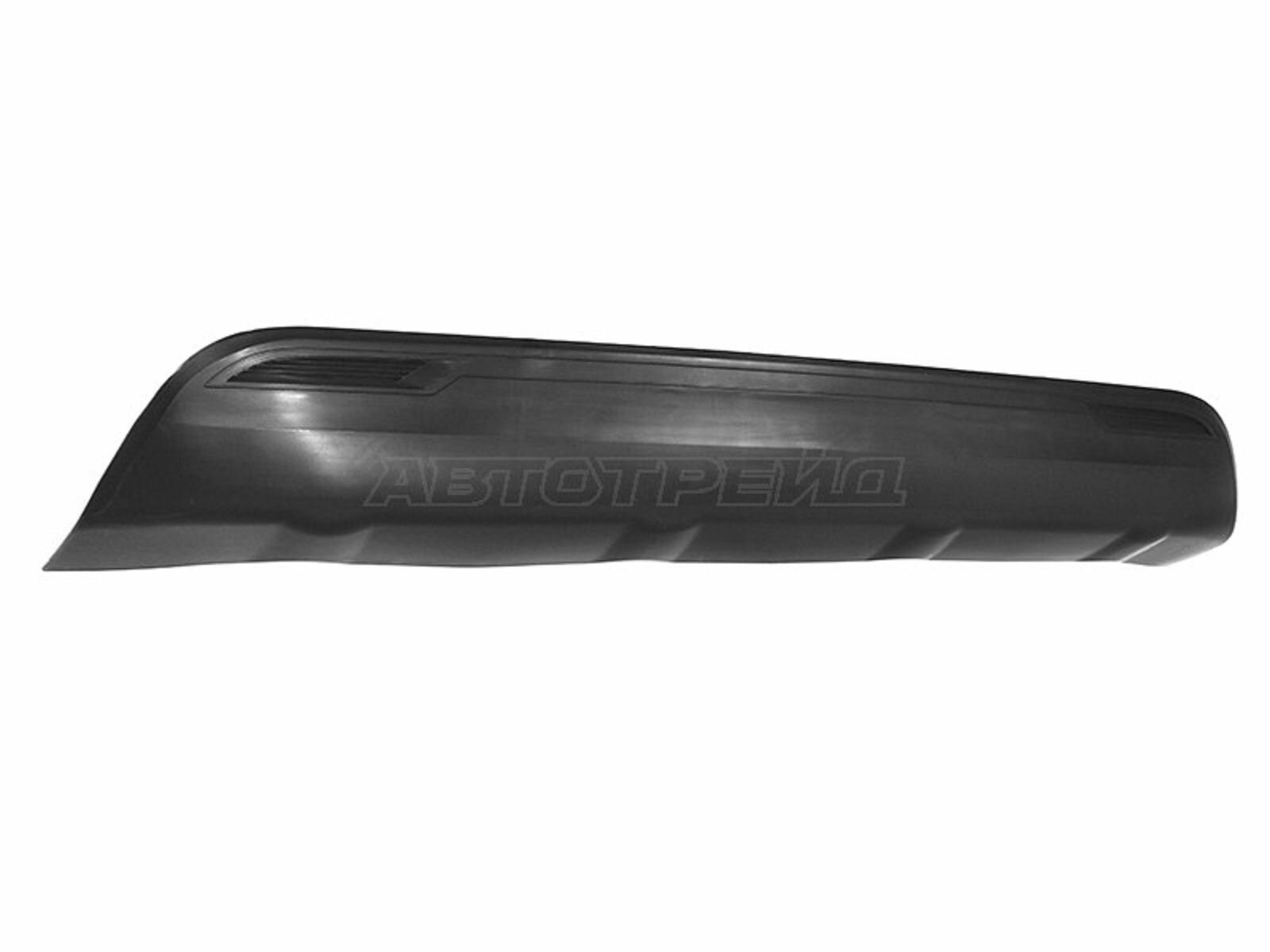 Накладка бампера Mitsubishi Outlander 18-22 (Сзади/ Снизу)
