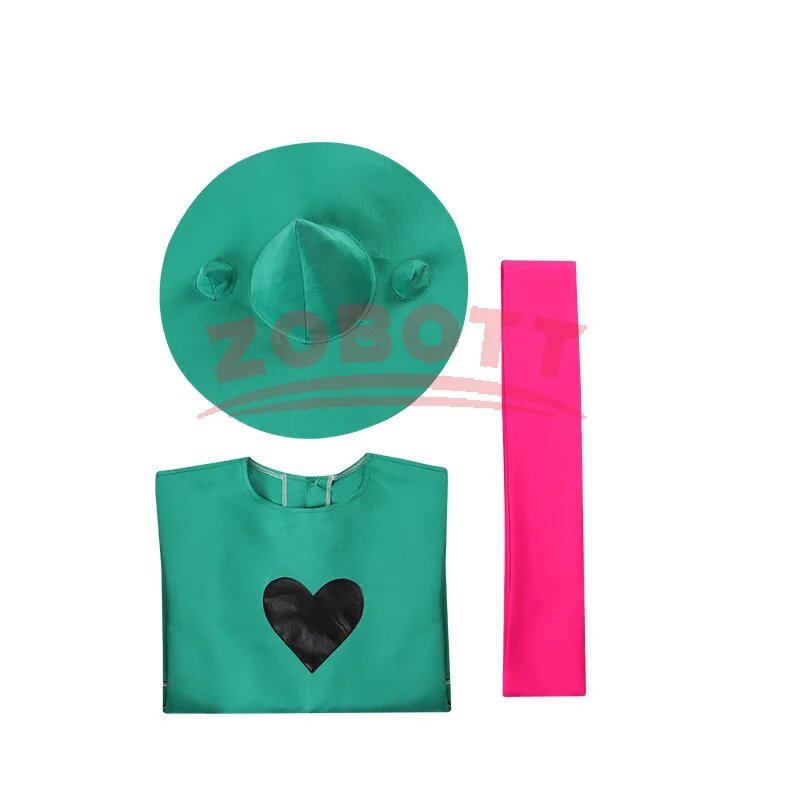 Undertale Ralsei Косплей: плащ, шляпа, браслет