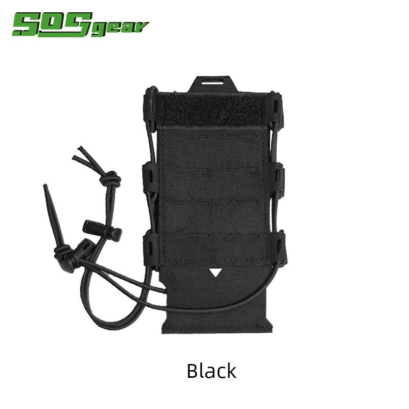 Sosgear 1 л. Пюд с молле для велосипедных поездок, черный