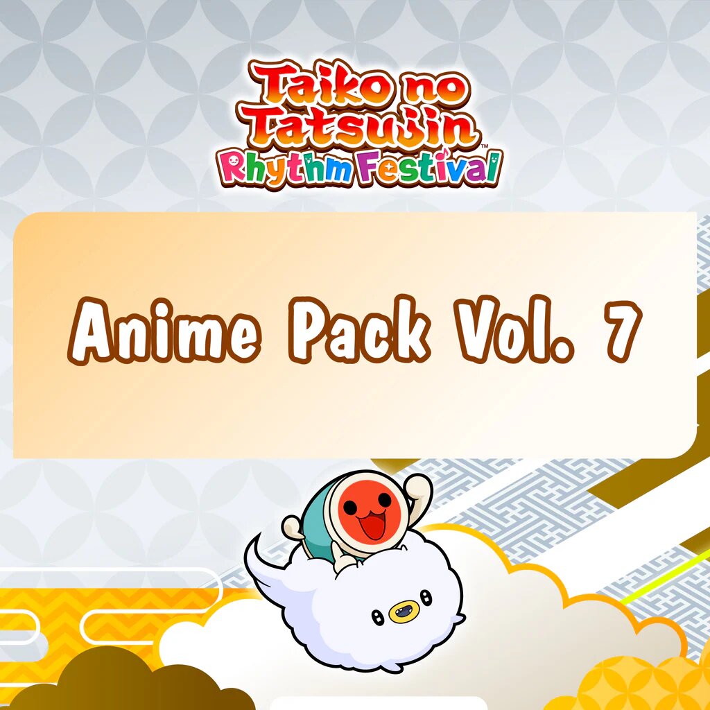 Дополнение Taiko no Tatsujin: Rhythm Festival - Anime Pack Vol. 7, цифровое издание PlayStation 5, регион Турция / код пополнения баланса