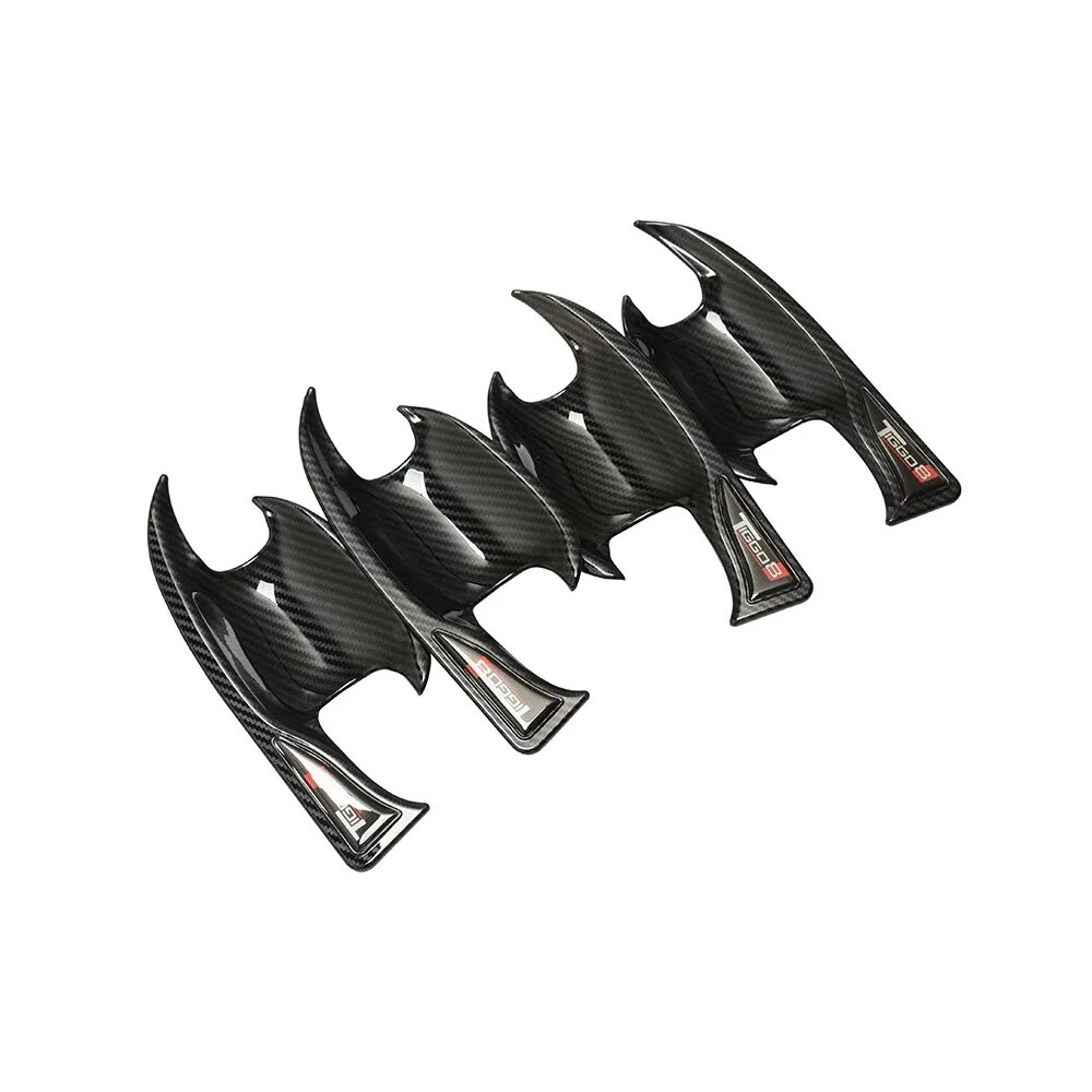 Защита дверных ручек Chery Tiggo 8/Pro/Pro Max, карбон