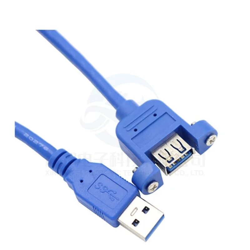 USB3.0 удлинительный кабель с заземлением 0.3/0.5/1/1.5/3/5 м