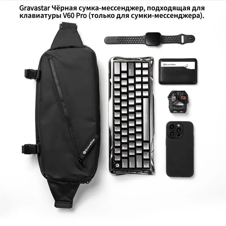 Коврик для мышки, черный матовый