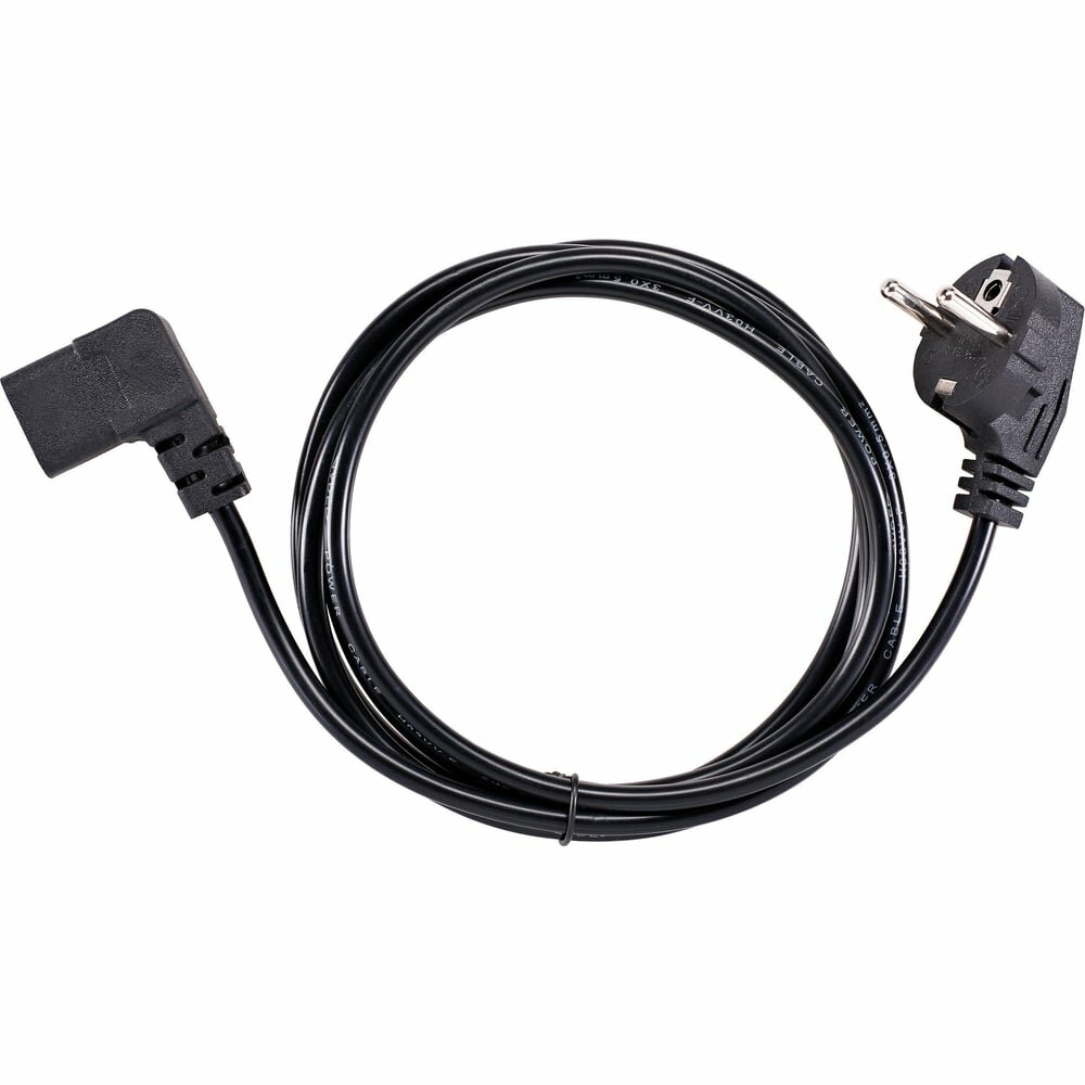 Кабель питания AOpen/Qust c13 компьютер угловой провод - розетка 220v угловая евровилка 1.8m ACE021R-1.8M
