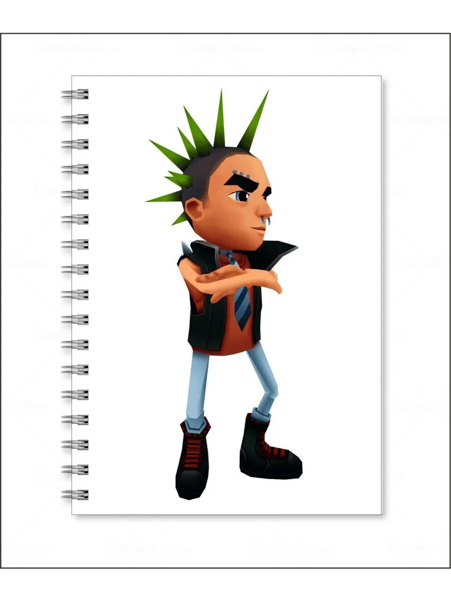 Тетрадь Subway Surfers
