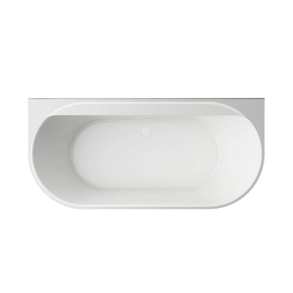 Ванна акриловая Vincea VBT-621B, 1700*800*580, цвет белый, щелевой перелив