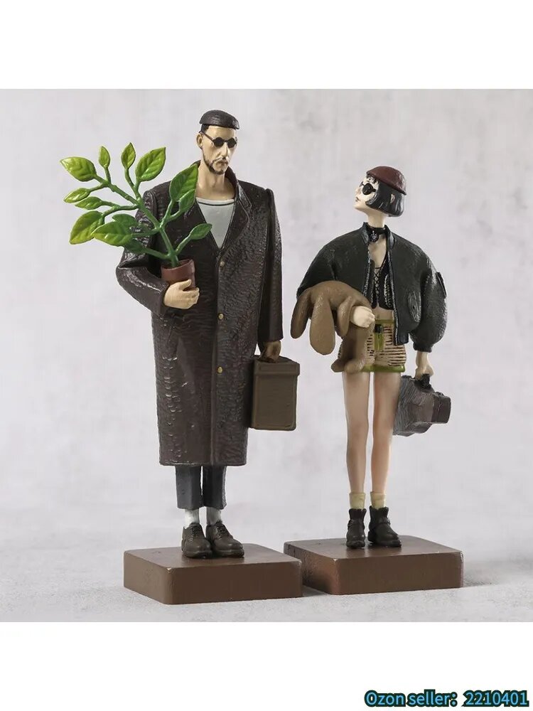 Фигурка "Леон" и "Матильда" из фильма "Леон-киллер" " Léon: The Professional " — фото 1
