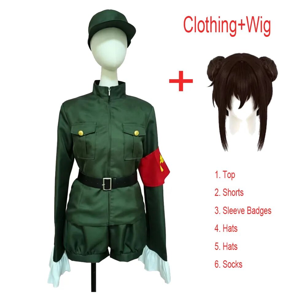 Костюм Ван Чунь-янь из Hetalia