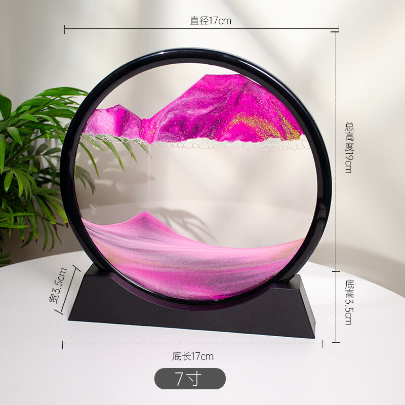 Песочная картина "Антистресс", 3D, 12", сувенир, песочные часы