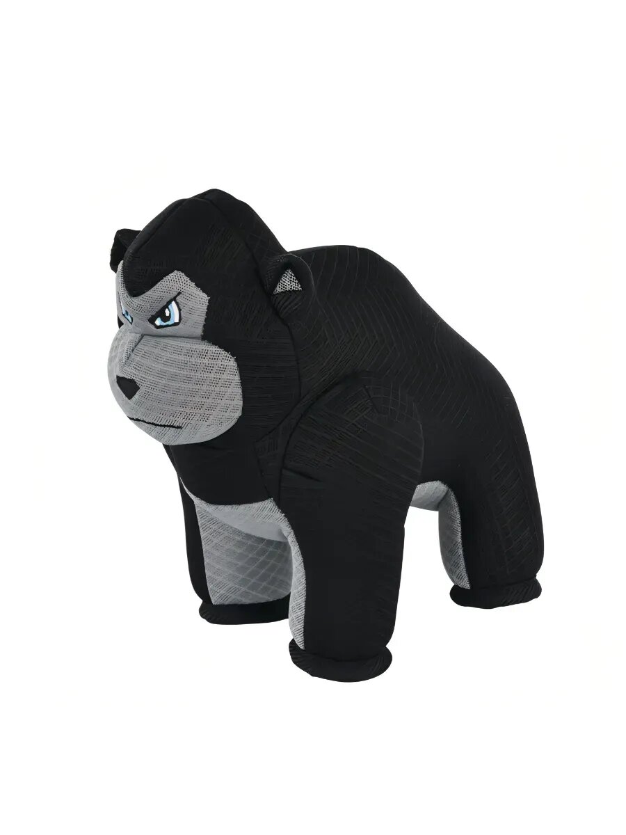 Игрушка для собак M-PETS Горилла Mega, сверхпрочный материал, для прогулок, черная — фото 1