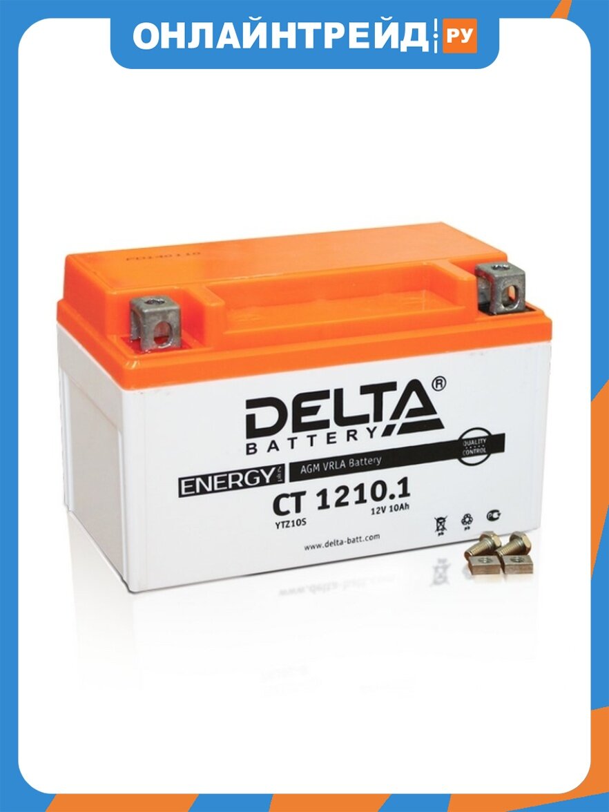 Аккумулятор Delta Battery DELTA СT 1210.1 прямая полярность 10 Ач