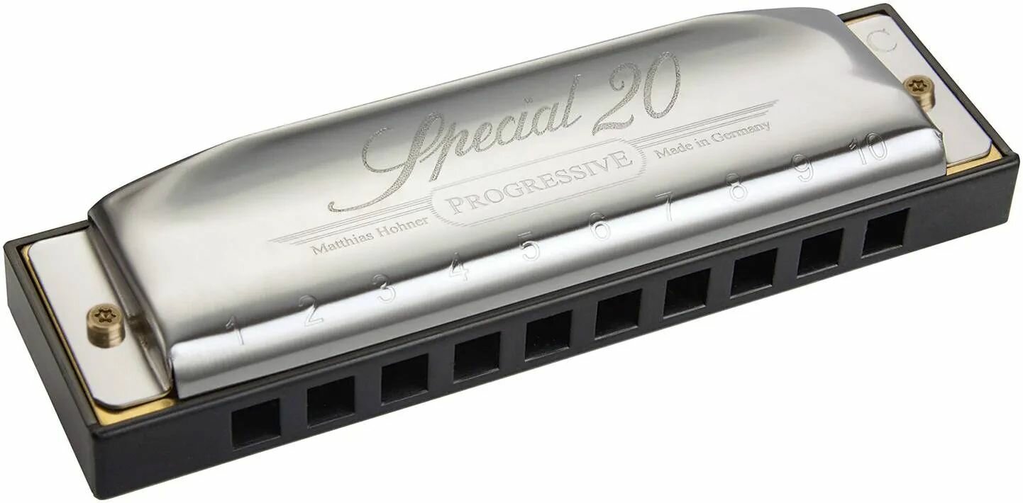 Губная гармошка HOHNER Special 20 диатоническая, тональность C, с кейсом