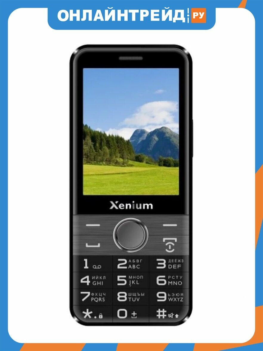 Мобильный телефон Xenium X800 Черный
