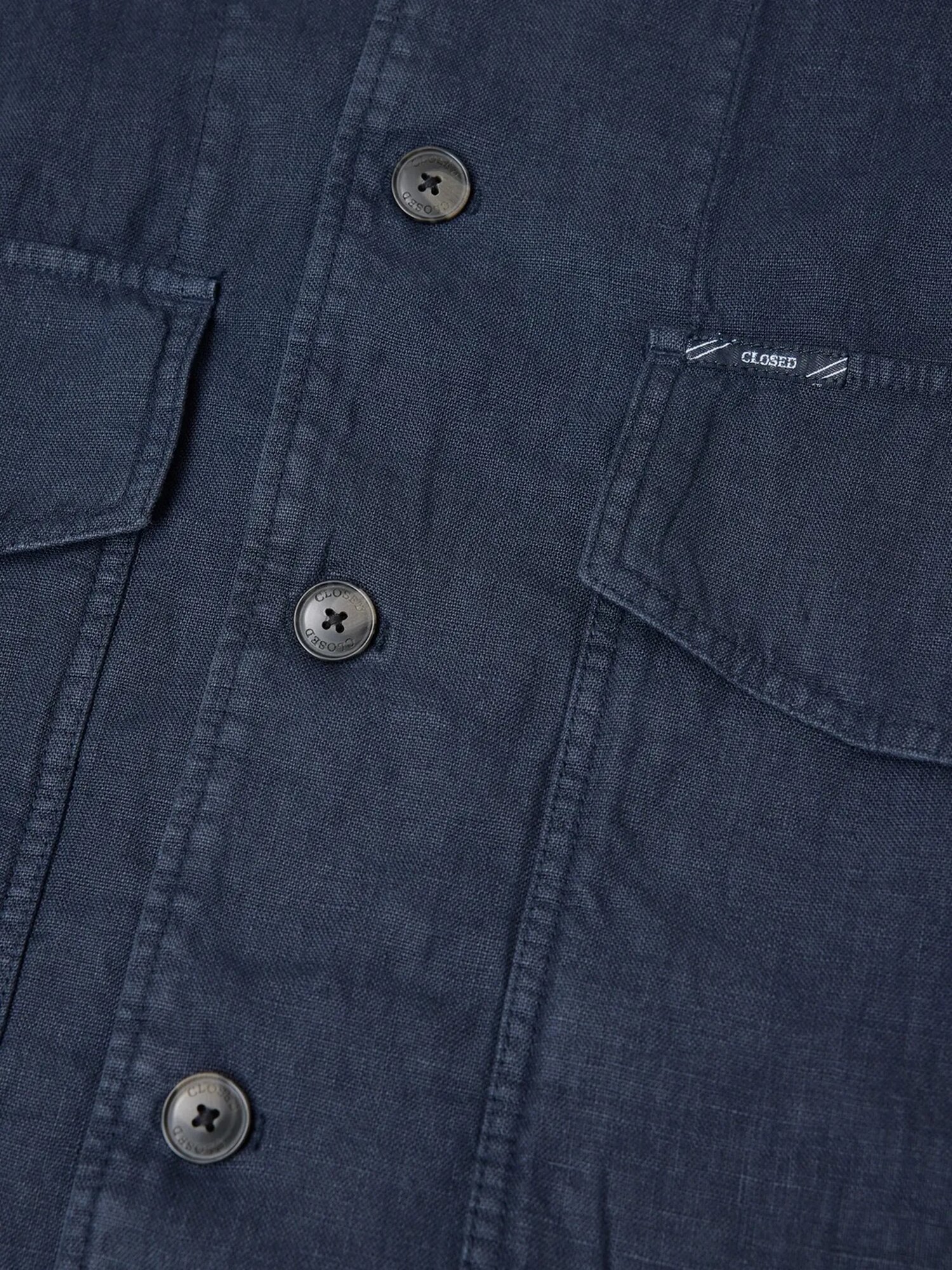 Куртка Closed Button-up patch-pocket jacket, размер 48 — фото 1