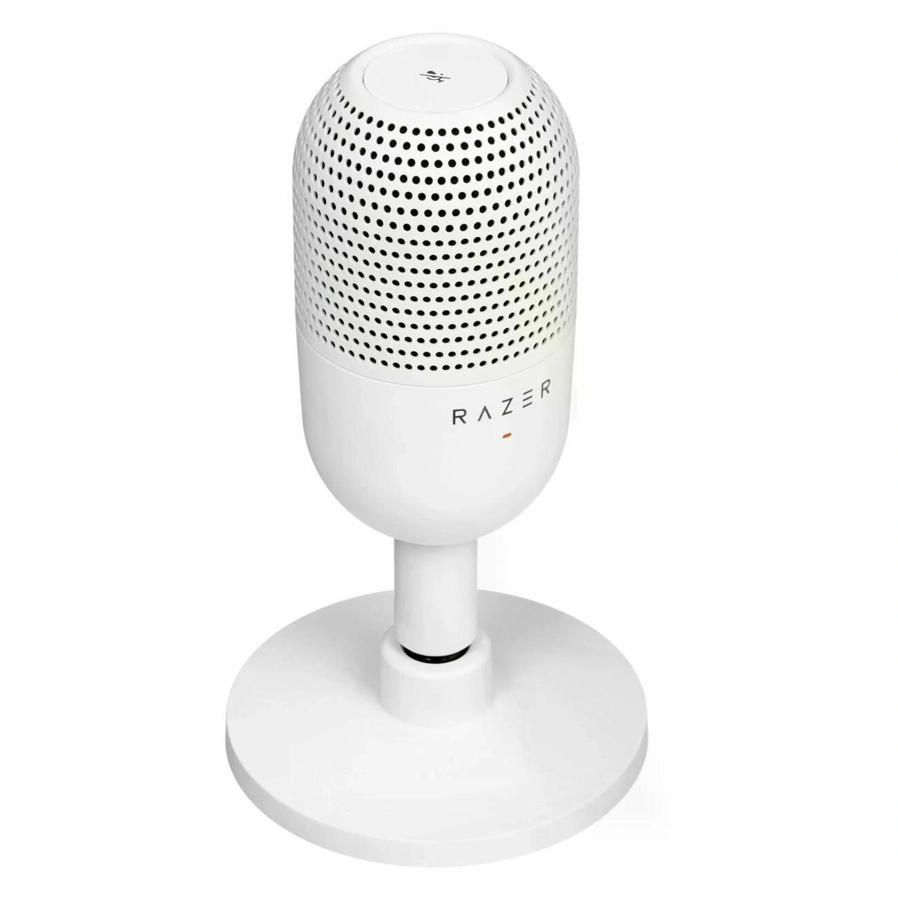 Игровой микрофон для компьютера Razer Seiren V3 Mini белый (RZ19-05050300-R3M1)