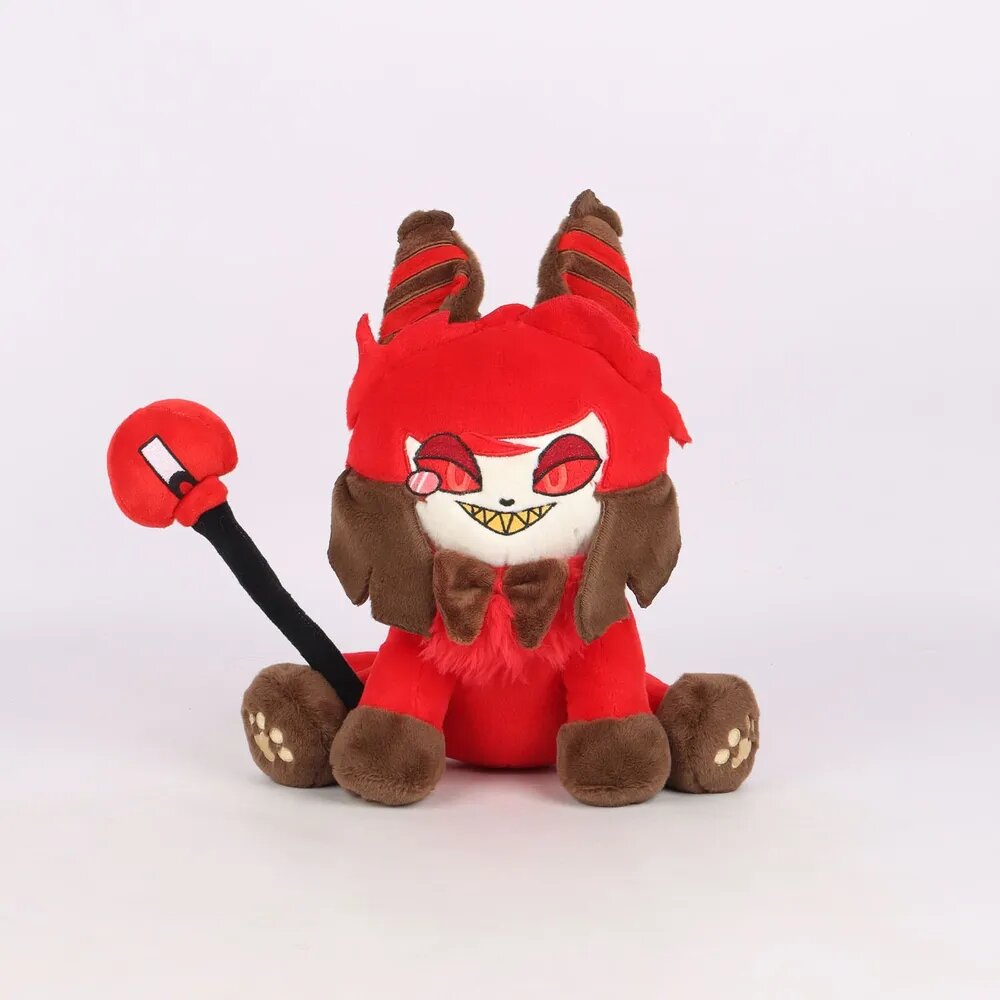 Плюшевая игрушка Отель Хазбин Аластор Alastor Анимационные куклы из мультфильмов