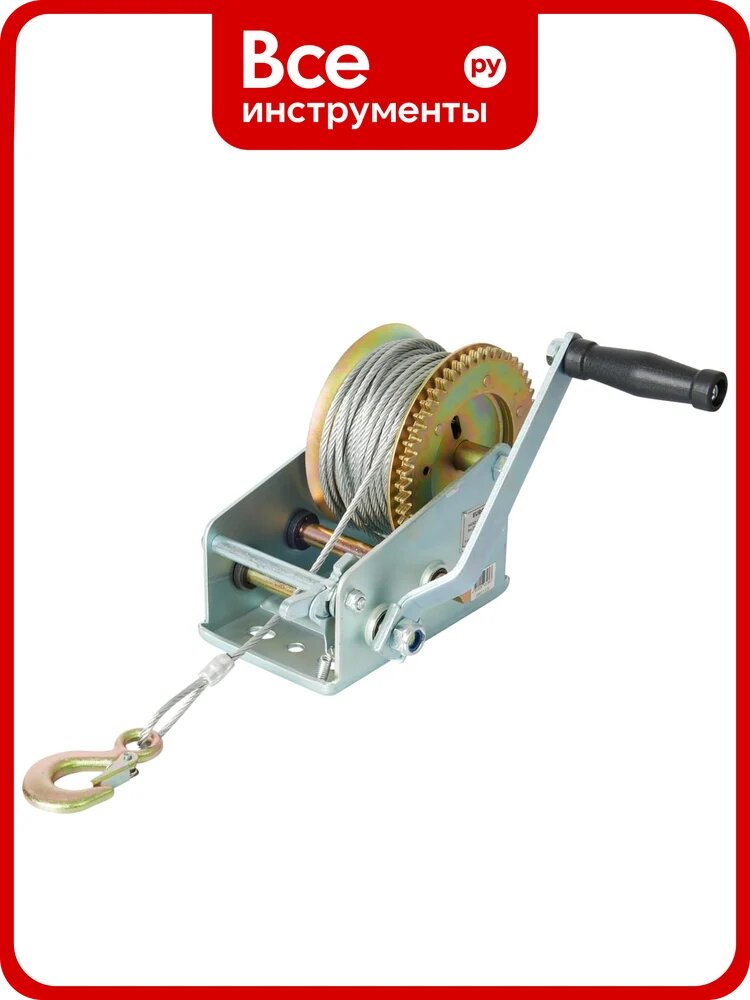 Барабанная лебедка (г/п 550кг канат 15м) EURO-LIFT WH12-15 0000472