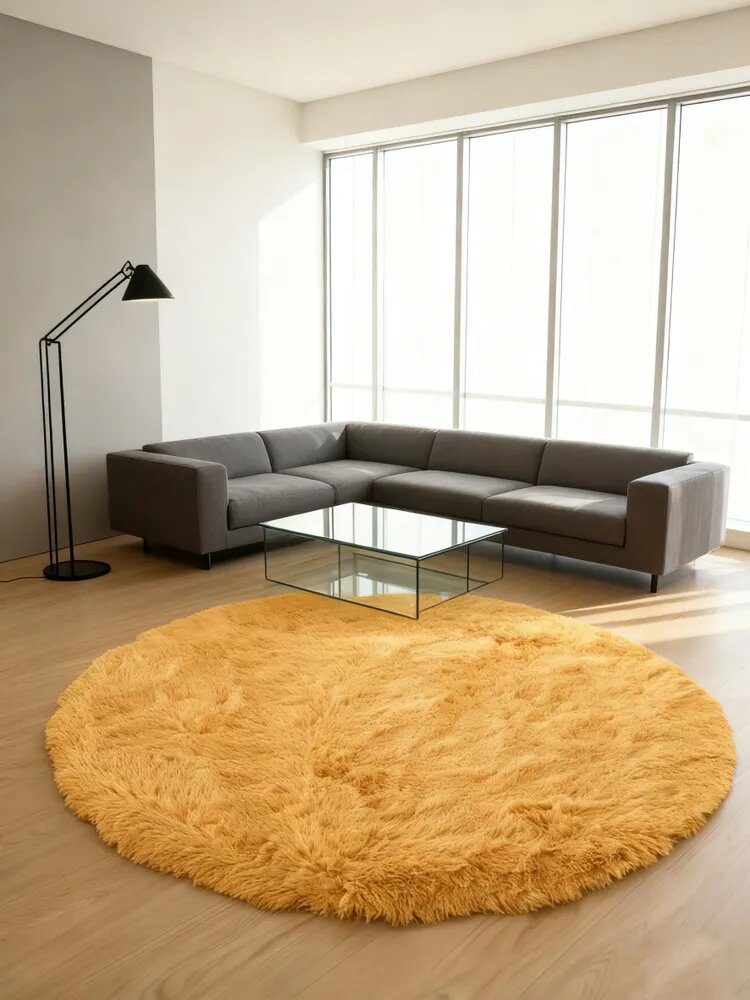 Коврик Однотонный ковер 60x60 см