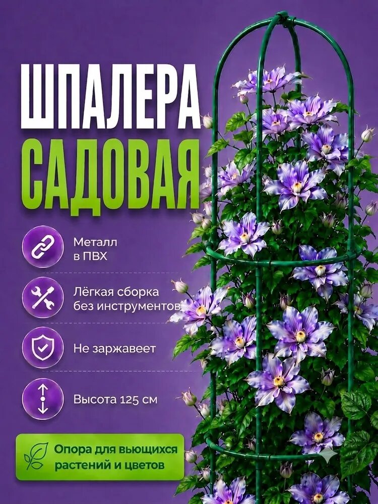 Опора для клематиса и плетистой розы, Шпалера для вьющихся растений
