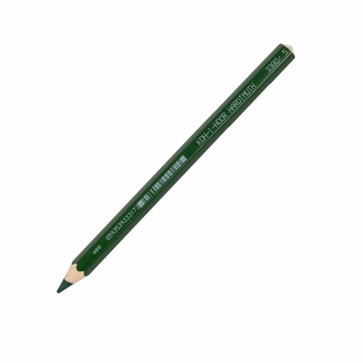 Карандаш цветной Koh-I-Noor Jumbo 3380 (6гр, зеленый) (3380005001KS)