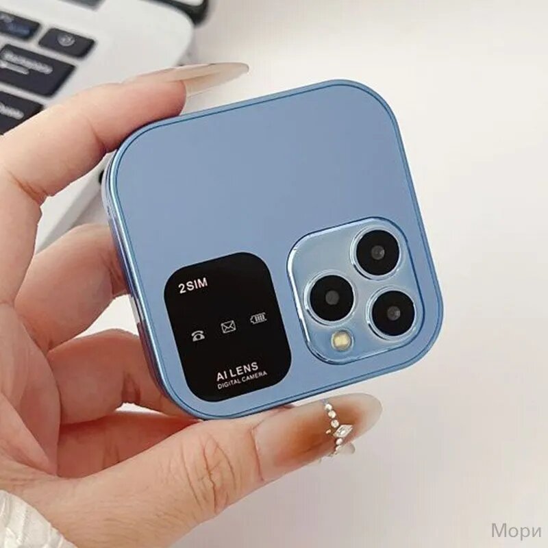 Мобильный телефон i16 Pro, синий