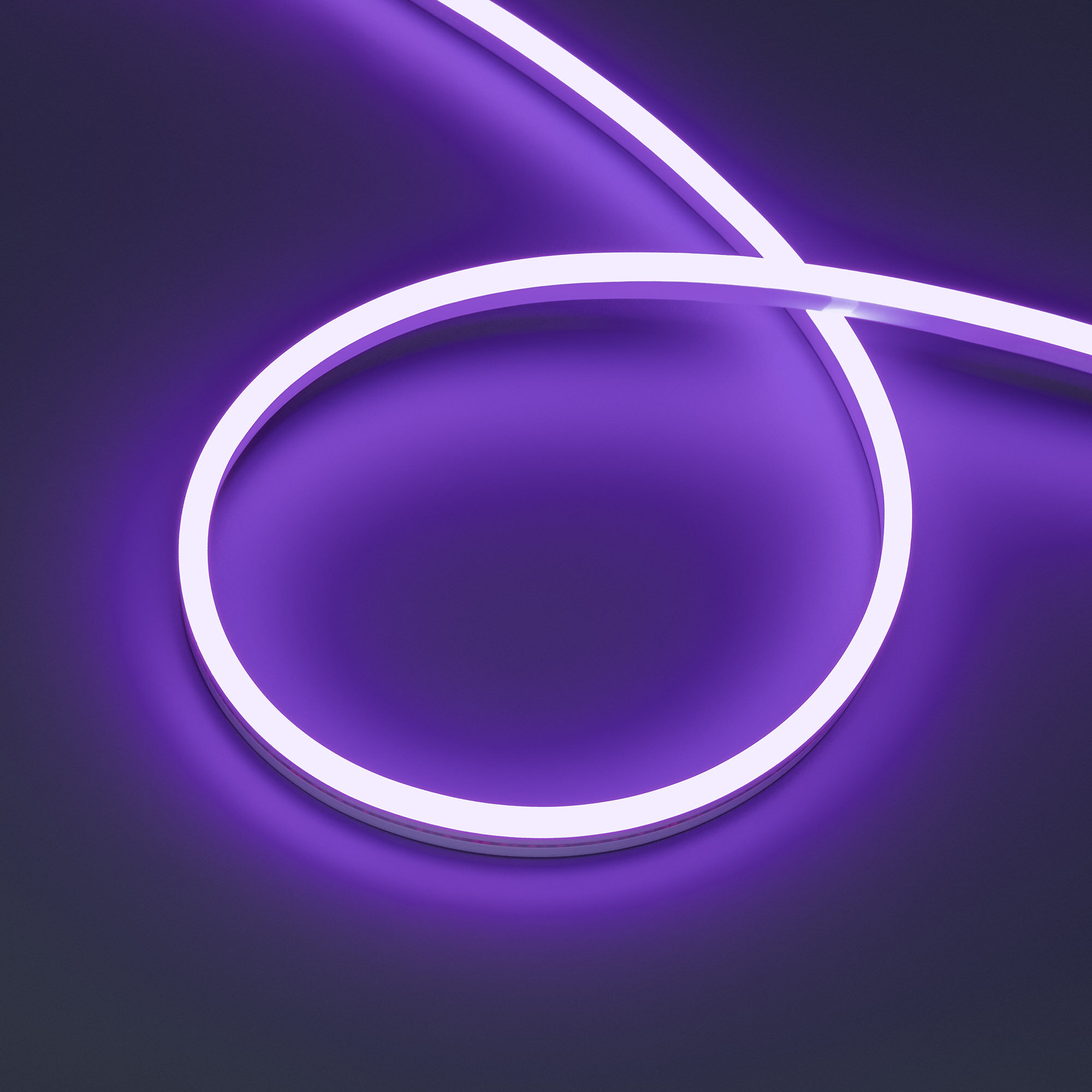 Гибкий неон Arlight Лента герметичная HALO-SIDE-A168-6x13mm 24V Purple (10 W/m, IP67, 2835, 5m) (Arlight, Силикон), 5м