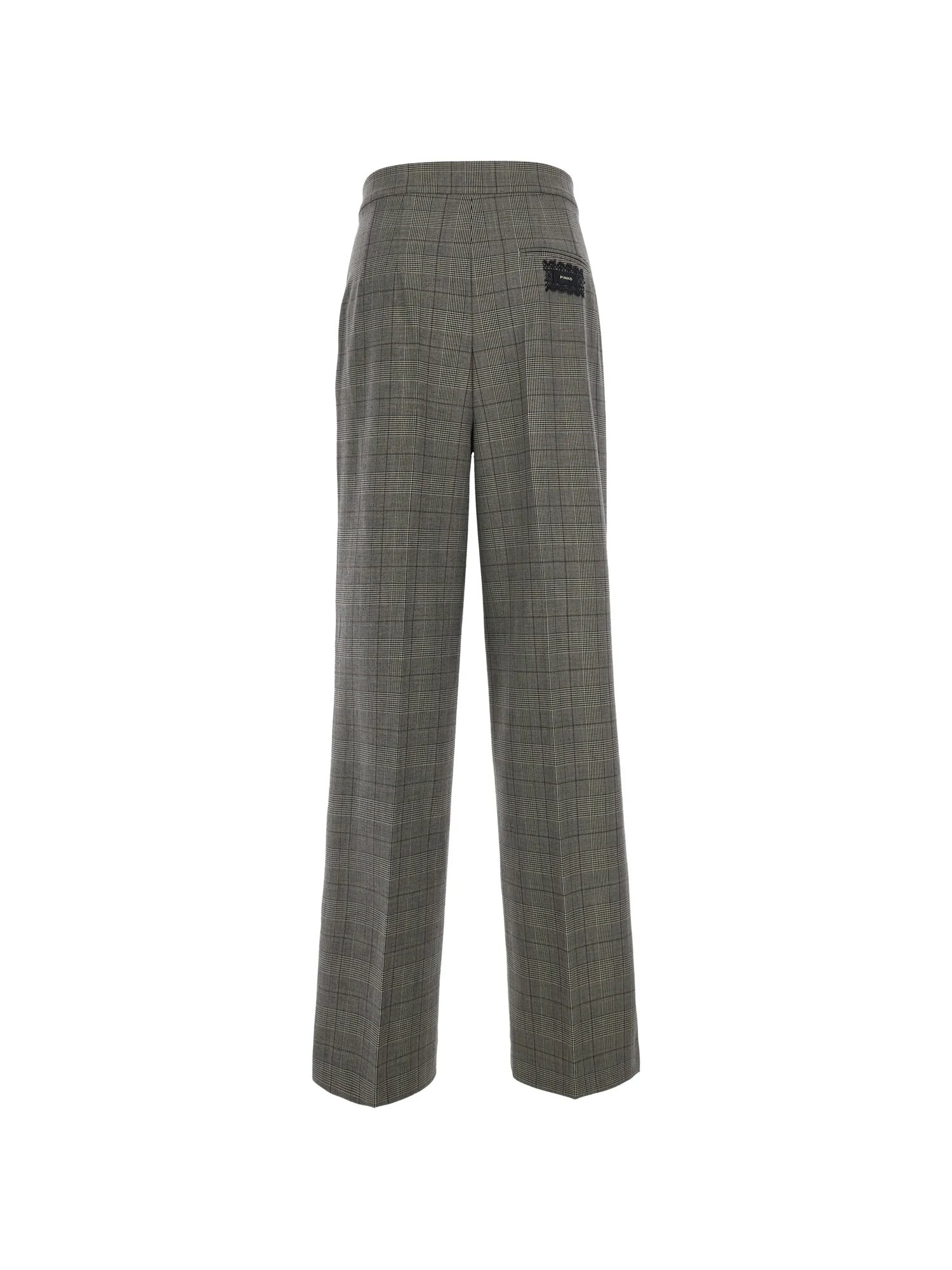 Брюки Pinko Check pleated trousers, размер 44 — фото 1