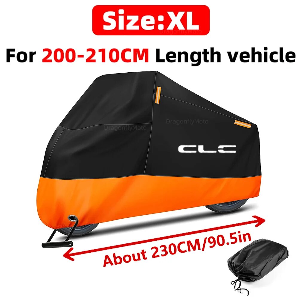 Чехол для мотоцикла CFMOTO CL-C450 CLC 450, плотный, 210D, водонепроницаемый, для улицы, с XL