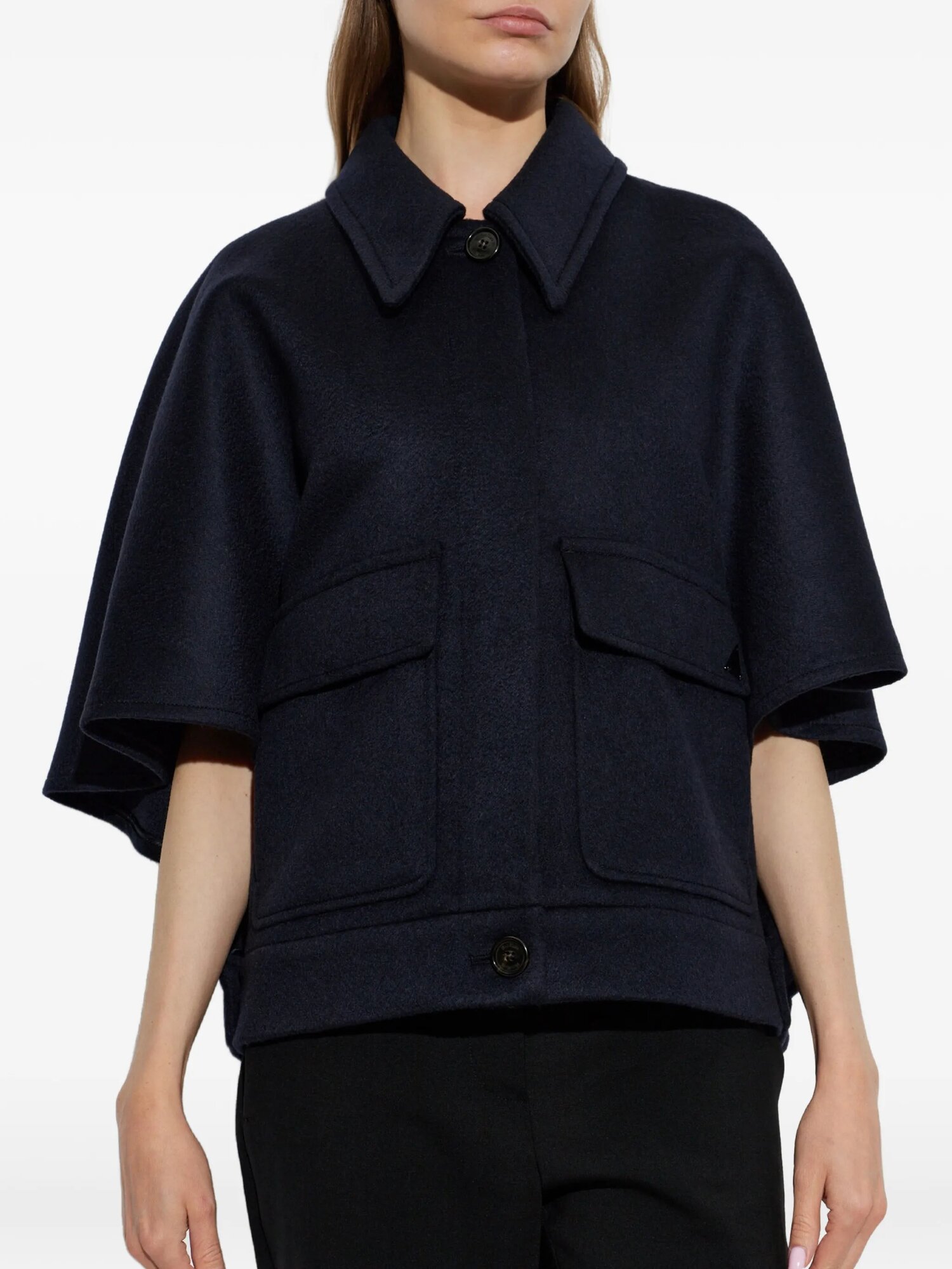 Накидка Max Mara Dream cashmere poncho, размер 40 — фото 1