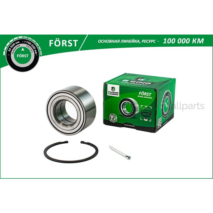 BRING BK5924 Подшипник ступицы NISSAN Almera (00-) (перед. компл.) [40x74x36] (BK5924) B-RING FORST