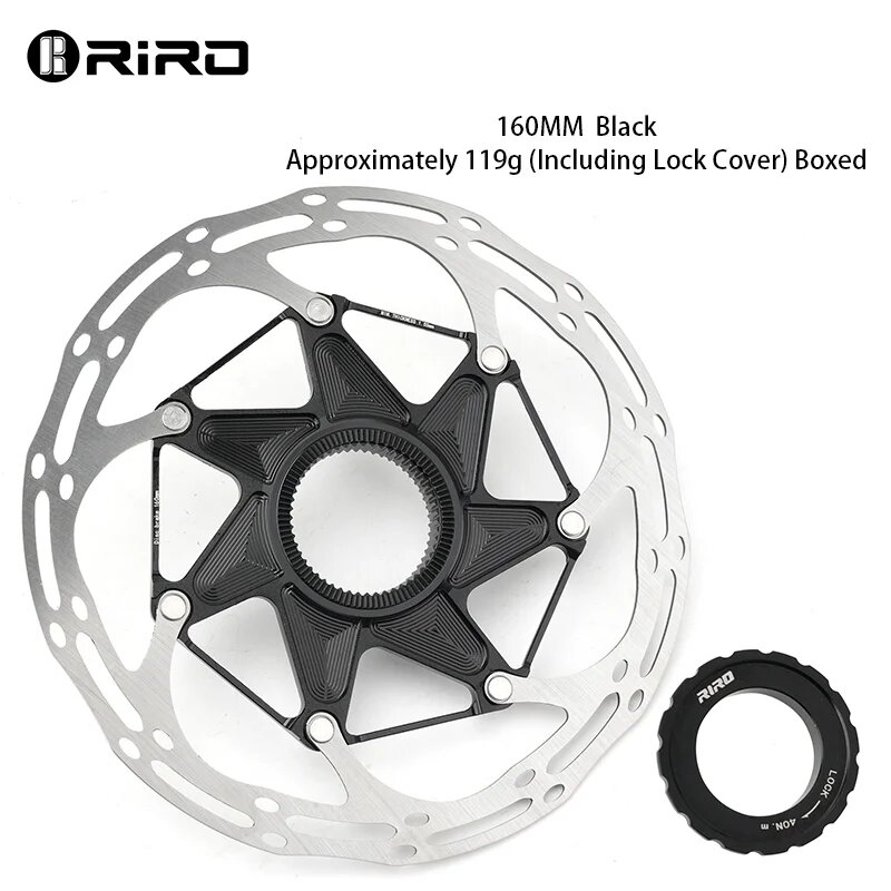 RIRO дисковые тормоза DB-R41 140/160 мм черные