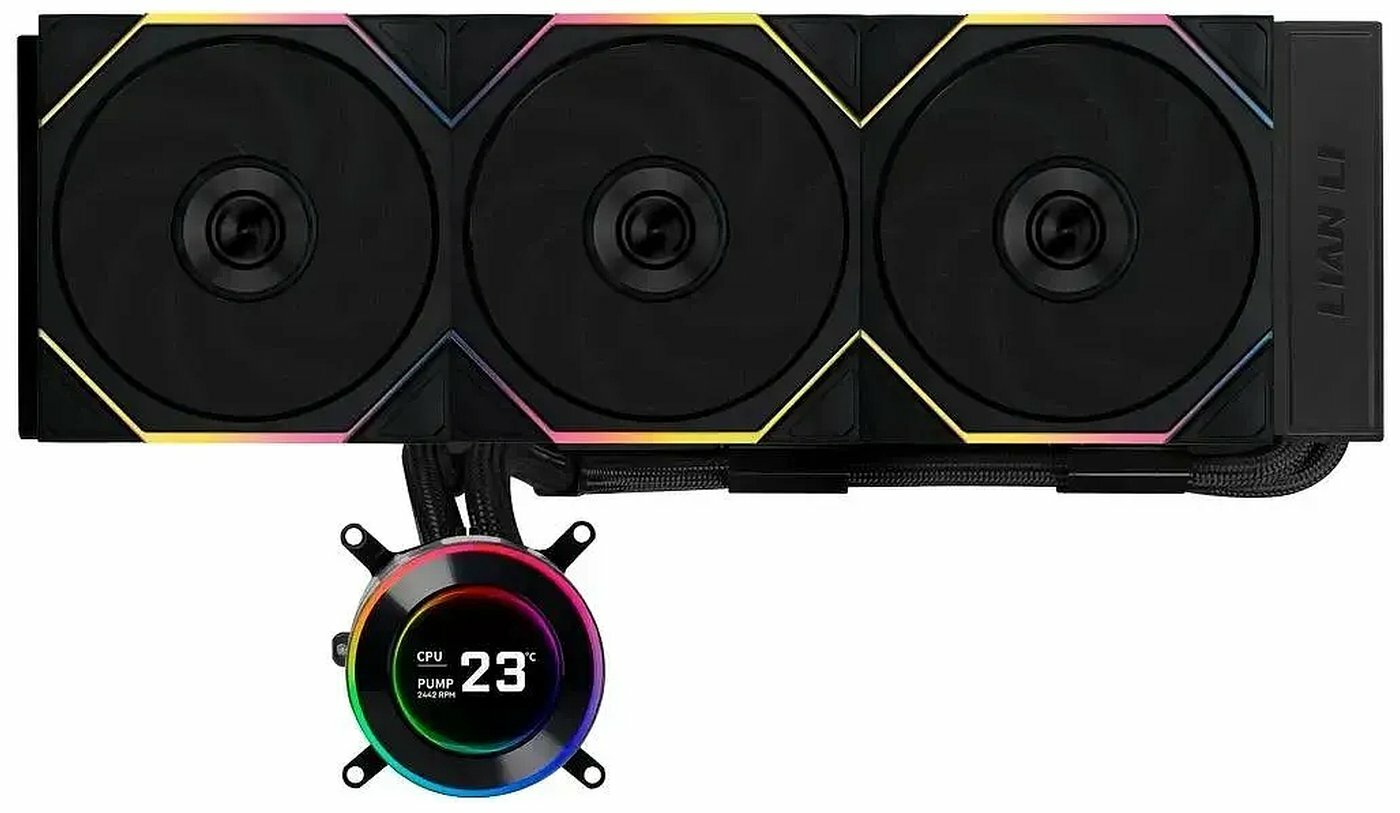 СЖО для процессоров Lian Li HydroShift II LCD-C 360TL ARGB (G89. GHS2LCD36TB. R0)