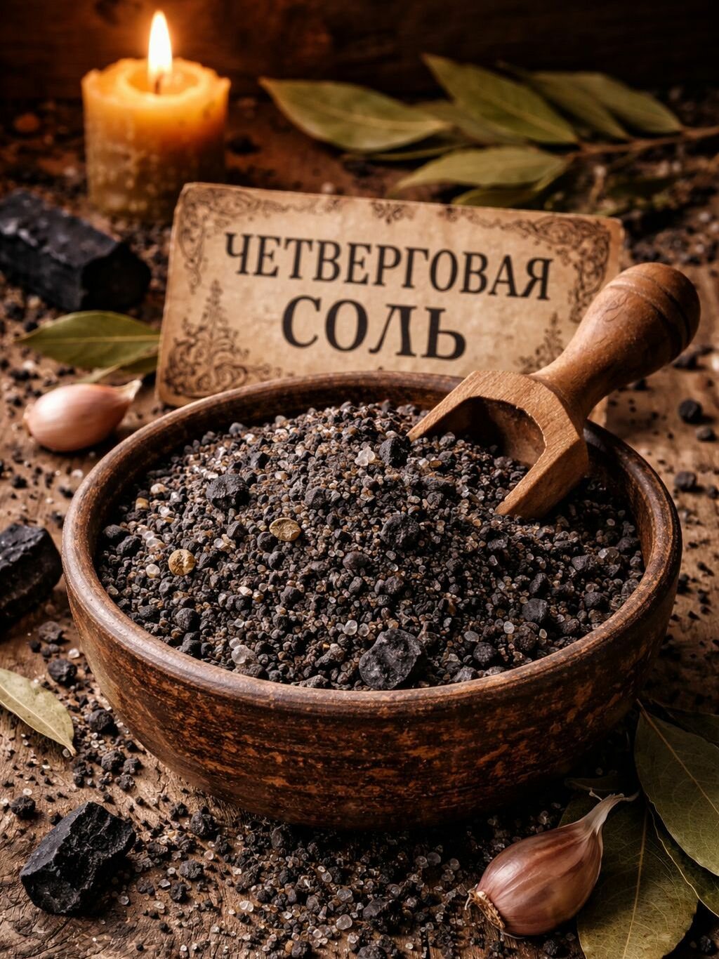 Соль магическая четверговая