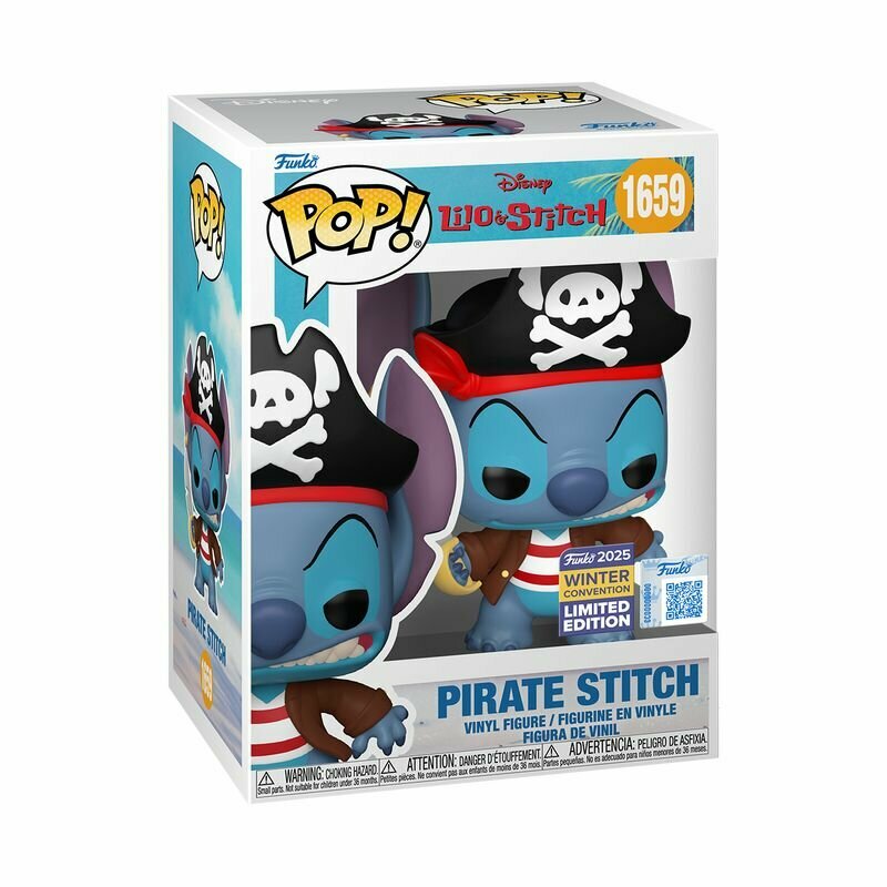 Фигурка Funko Pop Фанко поп Стич Пират Stich as Pirate из мультфильма Лило и Стич 1659
