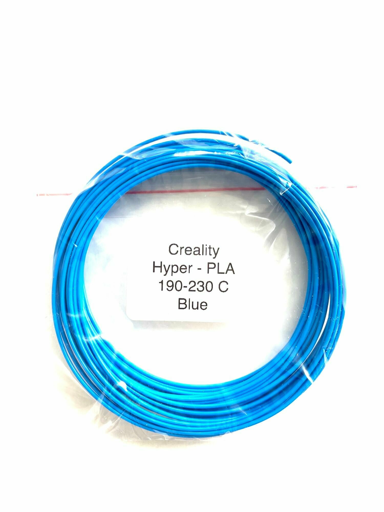 Пластик 10 метров Creality Hyper - PLA 190-230 C Голубой