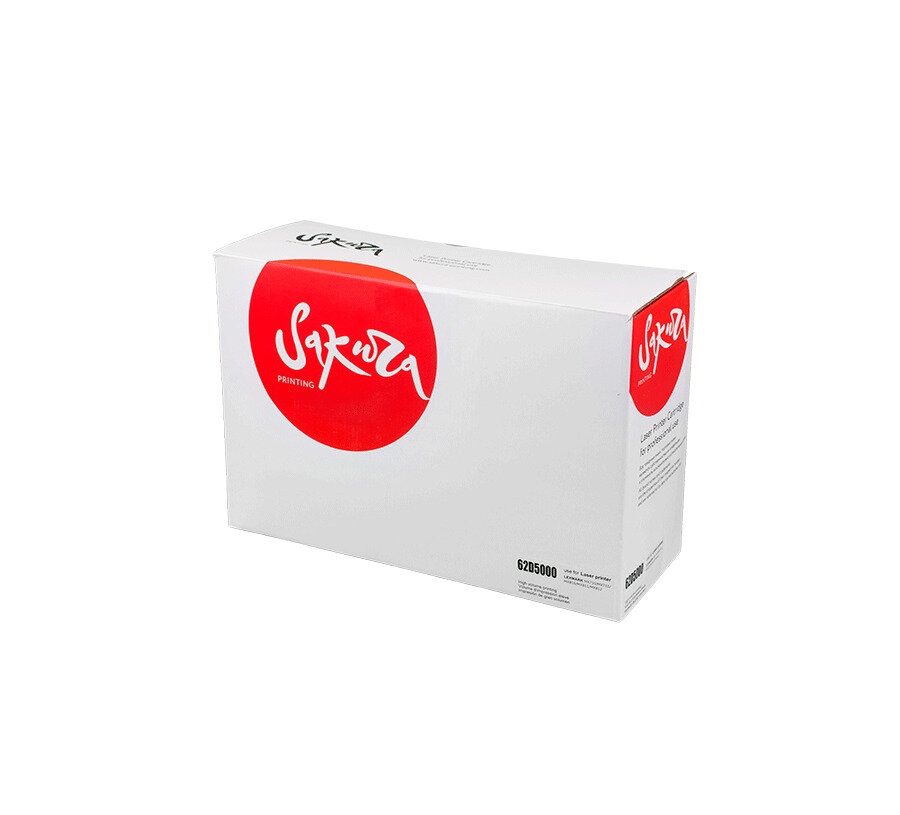 Картридж лазерный Sakura 625 / 62D5000 черный 6000 стр. для Lexmark (SA62D5000)