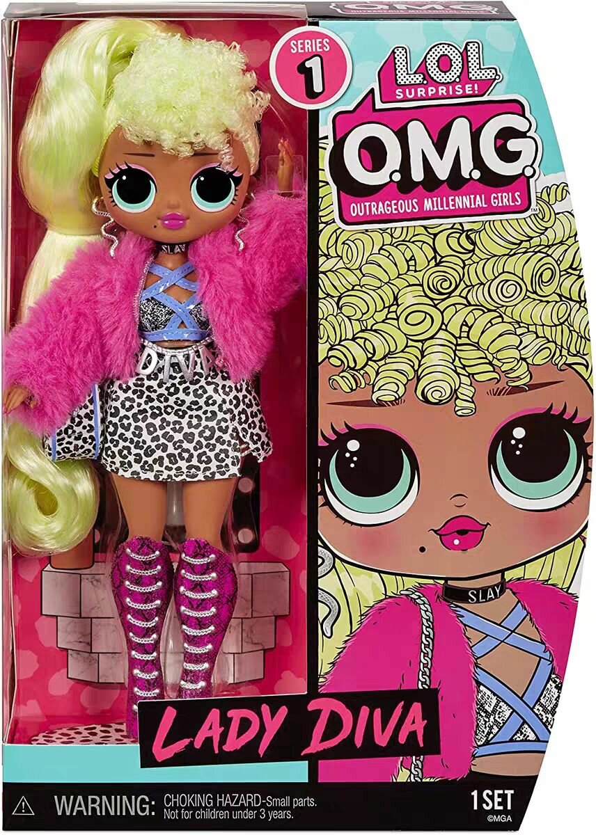 Кукла Лол омг L.O.L. Surprise! OMG /Lady Diva